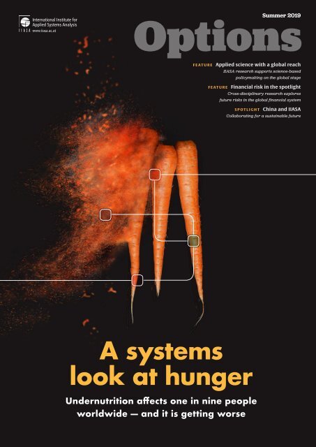 Options Magazine, Summer 2019 - A systems look at hunger