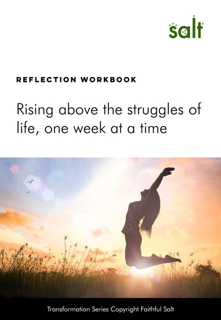52 Weeks of Encouragers - Reflection Workbook
