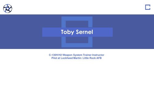 Toby Sernel - C-130J Simulator Instructor Pilot