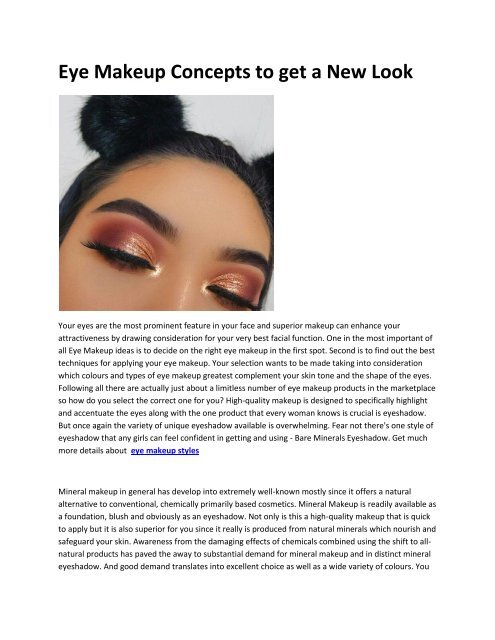 5 eye makeup ideas