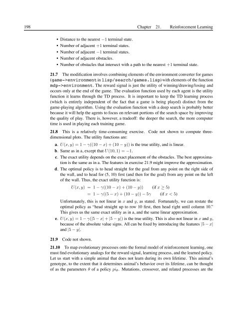 198 Chapter 21. Reinforce