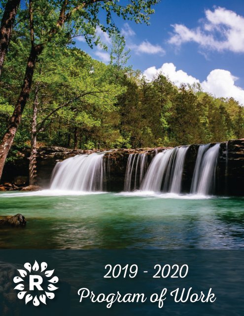 2019-2020 Program of Work