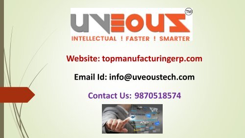 Top Manufacturing ERP Software in India Top Manufacturing ERP Software in India