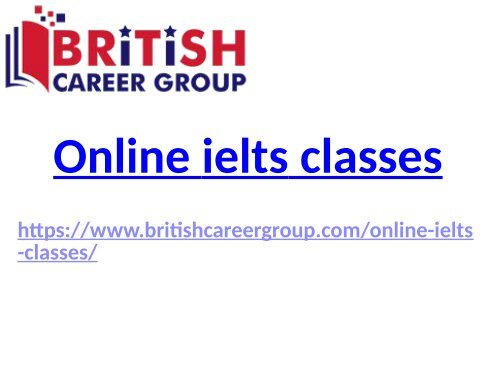 Online ielts classes