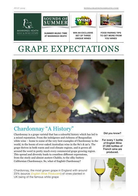 Grape Expectations Issue 3