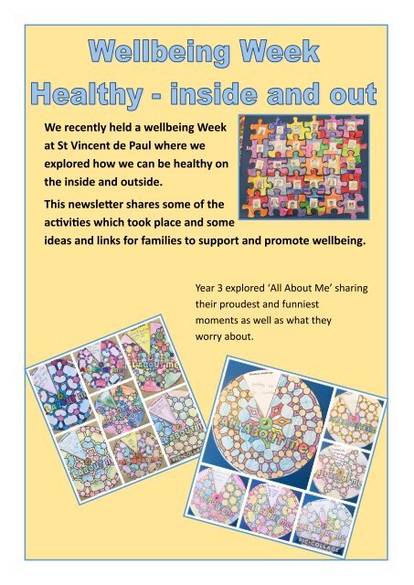 wellbeing newsletter 1