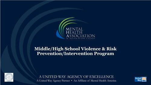 Middle/High School Violence & Risk Prevention/Intervention Program