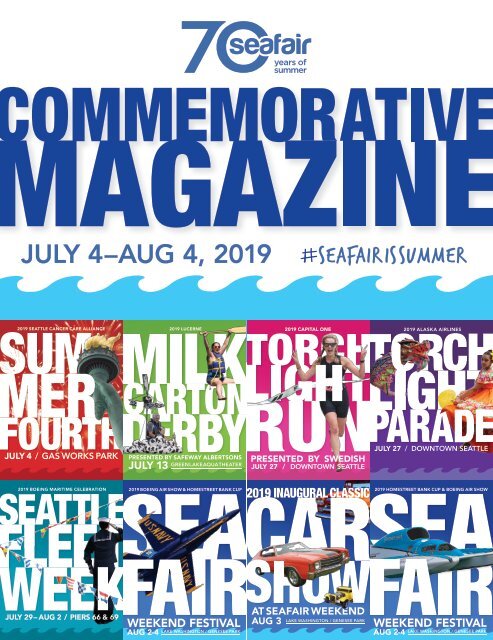2019 Seafair Commemorative Magazine