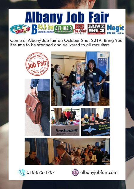 Albany Job Fair | Bring Your Resume
