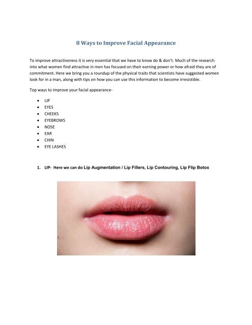 What Kind Of Lips Do Guys Find Attractive | Lipstutorial.org
