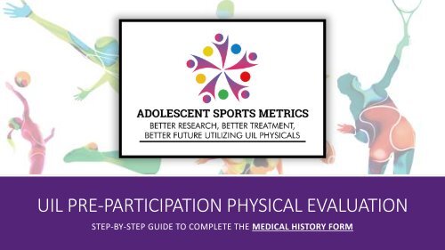 GUIDE: How to Fill Out the UIL Pre-Participation Medical History Form