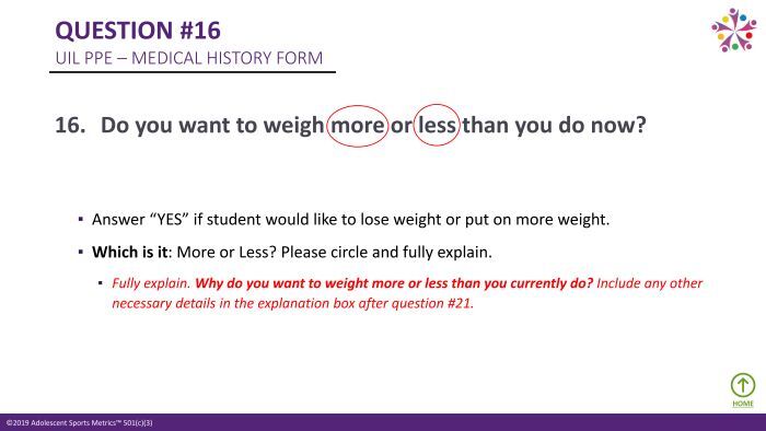 QUESTION #15C UIL