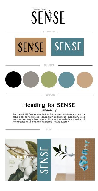 SENSE Brand Kit