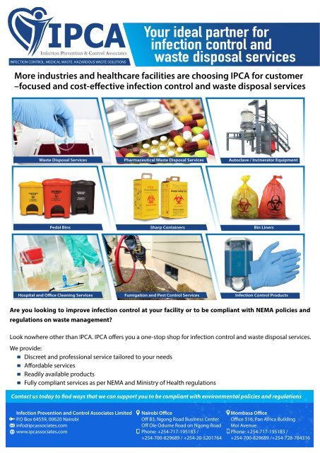 IPCA Waste Disposal Generic Flyer High_White