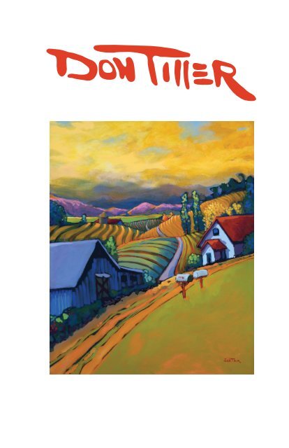 Don Tiller Card Flip Catalog