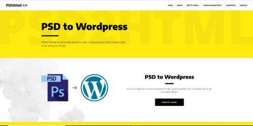 psd to wordpress services