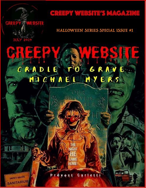 Creepy Website's Magazine: Halloween Series Special Issue #1