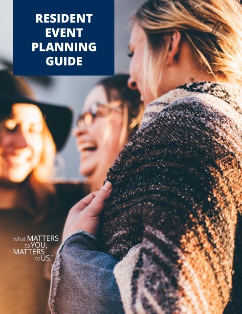 Resident Event Planning Guide