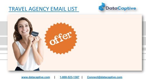 Travel Agency Email List | Travel Agency Mailing Database
