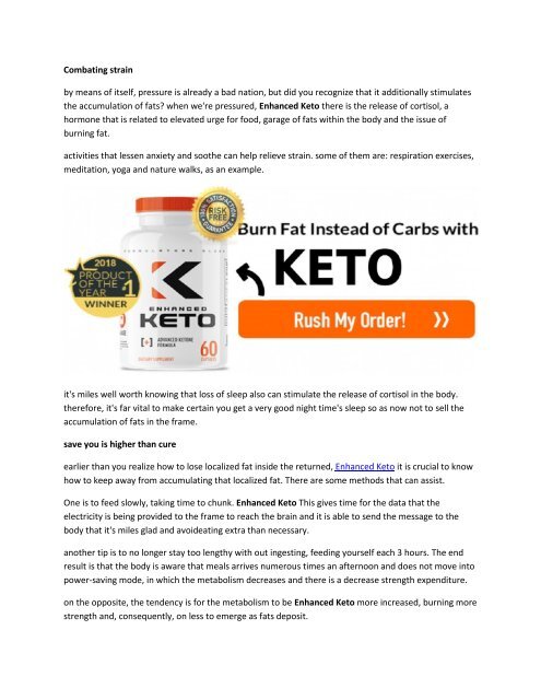 Enhanced Keto