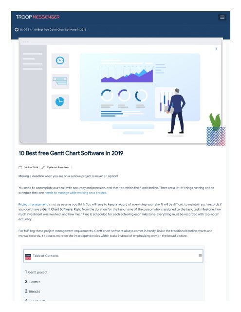 best-10 of the Best free Gantt Chart Software in 2019gantt-chart ...