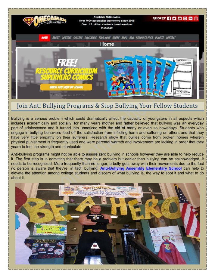 Anti-Bullying-Assembly-Ideas Magazines