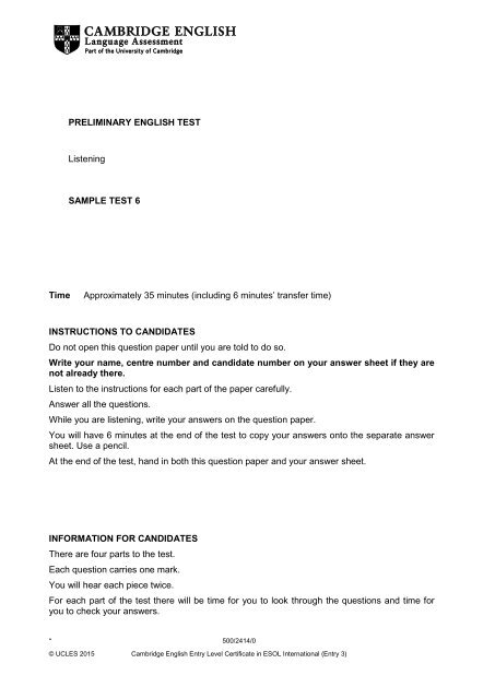 cambridge-english-preliminary-sample-paper-6-listening v2