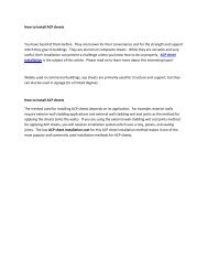 Alutech- How to install acp sheet