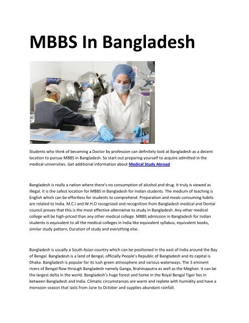 5 MBBS Study Abroad