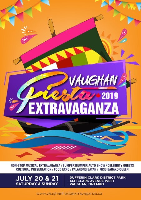 VAUGHAN FIESTA EXTRAVAGANZA SOUVENIR PROGRAM 2019