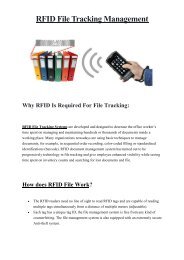 RFID Logistics Tracking Management System