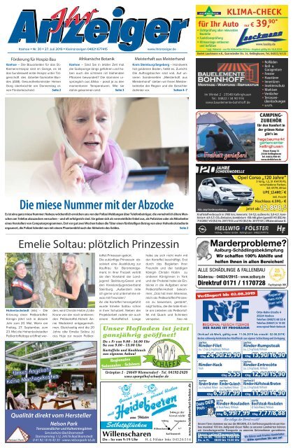 Ihr Anzeiger Itzehoe 30 2019