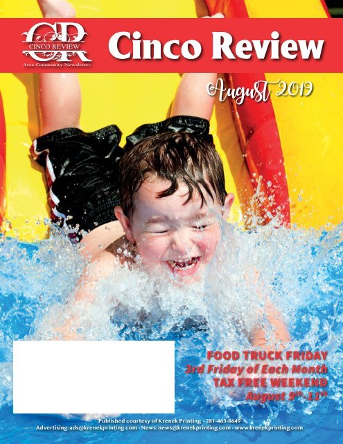 Cinco Ranch 2 August 2019