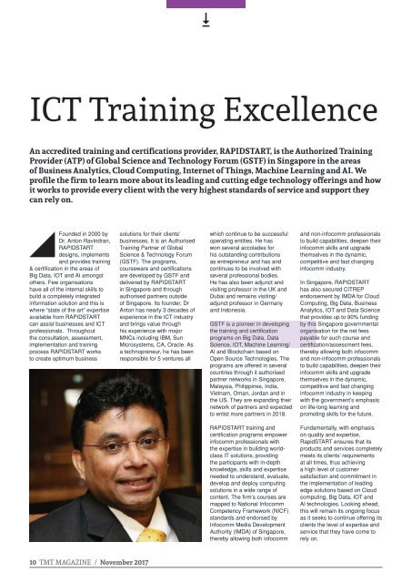 ICT Training Excellence