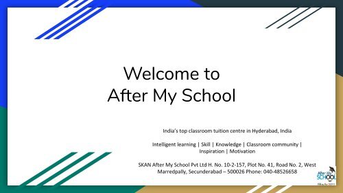 After My School - Best Tuition Centre in Hyderabad
