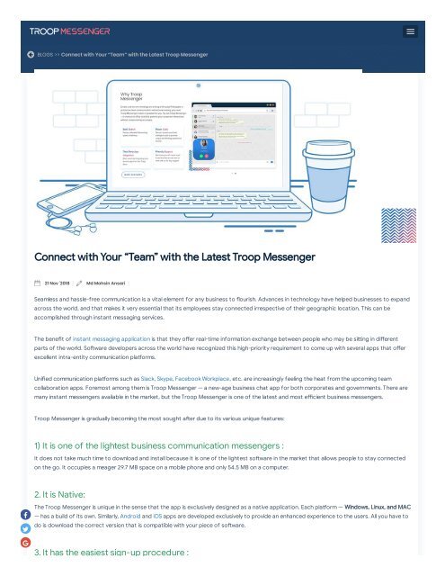 Connect with Your Team