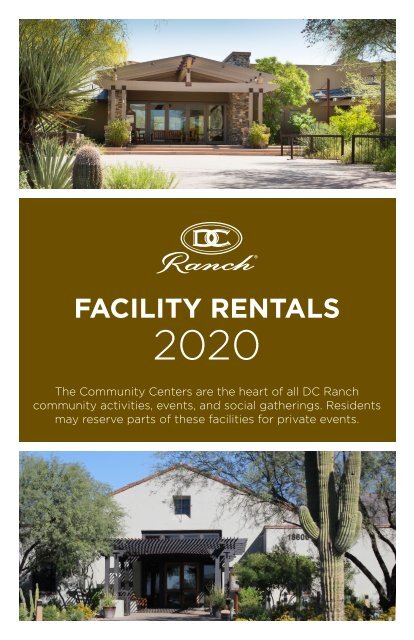Facility Rental Brochure 2020