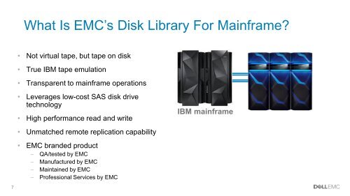 WHY DLM FOR MAINFRAME TAP WHY DLM FOR MAINFRAME TAP