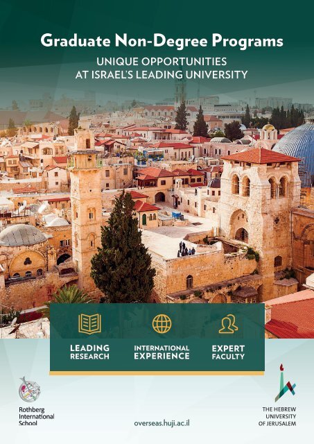 Graduate Non-Degree Programs_Large Four-Panel Booklet-A4-1907-190806a-web