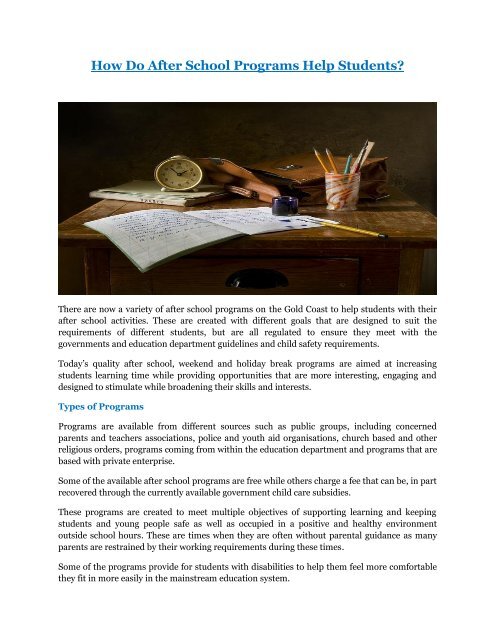 How Do After School Programs Help Students how-do-after-school-programs-help-students