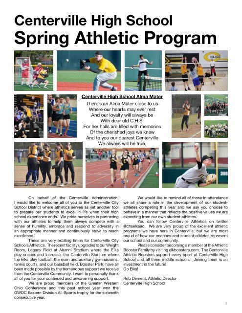 2017-2018 Spring Program