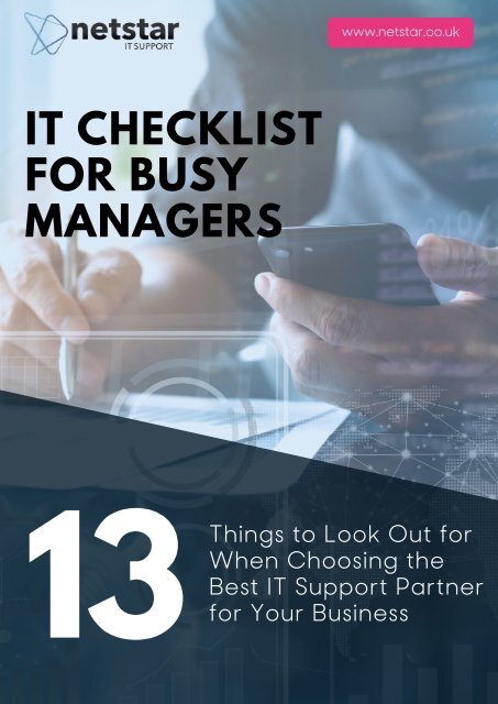 IT Checklist for Busy Managers 2019