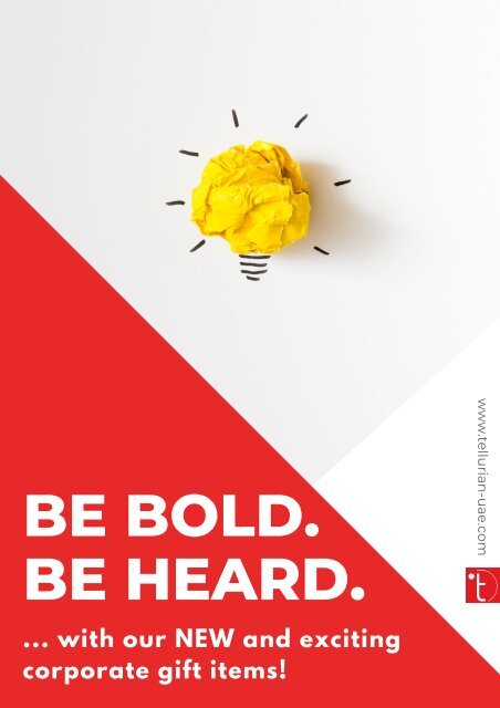 Tellurian | NEW Corporate Gift Items in Dubai, UAE!