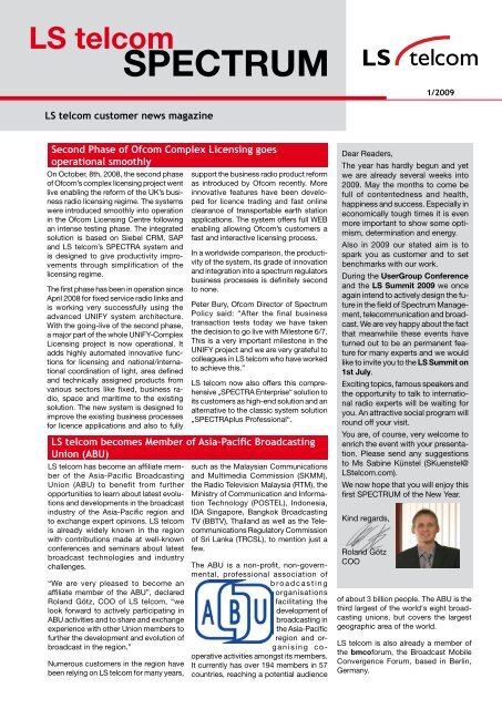 SPECTRUM - LS telcom