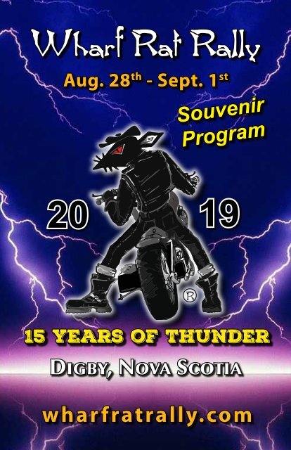 2019 Wharf Rat Rally Booklet
