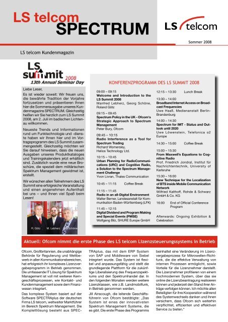 SPECTRUM - LS telcom