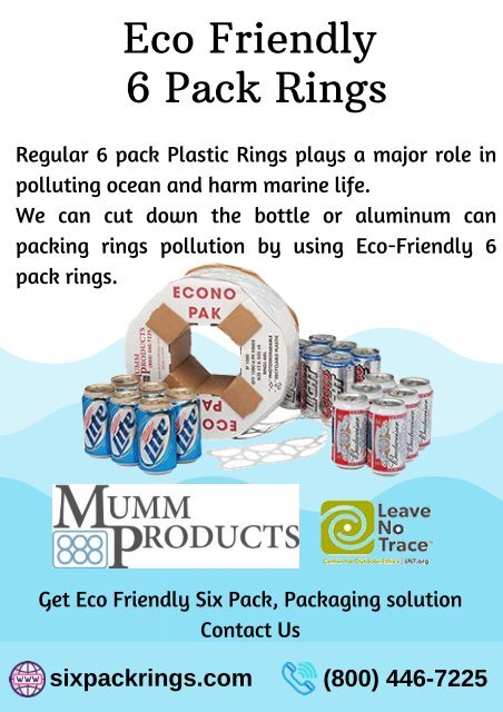 6 Pack Rings