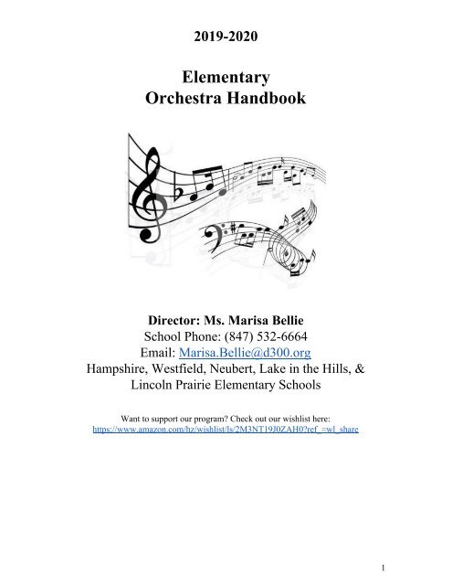 19-20 Orchestra Handbook