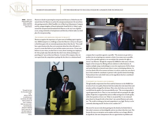 Sharoon Shamsuddin On the