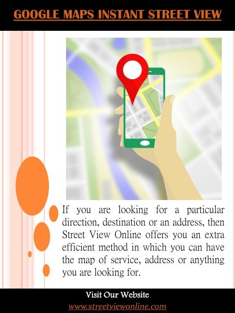 Google Maps Instant Street View Google Maps Instant Street View